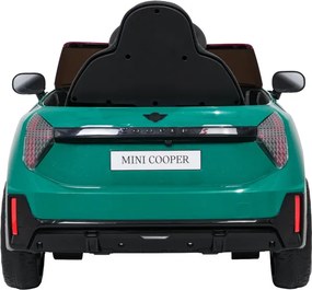Elektrické autíčko Mini Cooper zelené