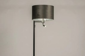 Stojací designová lampa La Ritelliote Black and Black