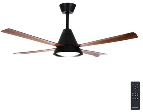 Aigostar B.V. Aigostar - LED Stmívatelný stropní ventilátor LED/24W/230V 2700-6500K 132cm + DO B10313QG9