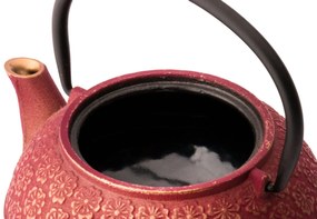 Bredemeijer Čajová sada Shanghai 0,6L,růžová/zlatá