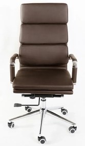 Kancelářská židle ADK Soft hnědá
