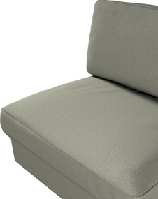 Potah na neskládací křeslo IKEA Kivik barva šedá látka pletený vzor