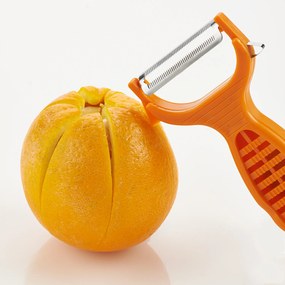 Börner zdobicí škrabka se struhadlem 6 v 1 Barva: Oranžová