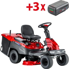 AL-KO Solo R 74.5 Li 36 V Premium Pro aku travní rider, včetně 3x baterie (127803) + Zprovoznění