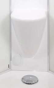 ARTTEC BRILIANT NEW - Parní sprchový box model 8 clear 90 x 90 cm