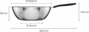 Fiskars Functional Form 1072313 Wok pánev 28 cm
