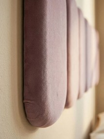 Sinsay - Čalouněné stěnové panely 2 pack - pastelová růžová