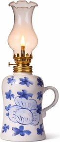 Brilagi - Petrolejová lampa MERLIN bílá/modrá