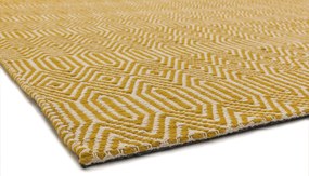 Žlutý  koberec Darisi Mustard Rozměry: 200x300 cm