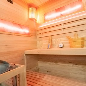 BPS-koupelny Finská sauna Relax  140x150, 3-4 osoby