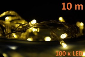 Nexos 808 Vánoční LED osvětlení 10m - teple bílé, 100 diod