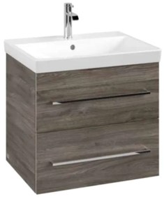 Villeroy & Boch Avento - Umyvadlová skříňka, 58x51x45 cm, 2 zásuvky, Stone Oak A88900RK