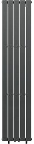 Mexen Boston, topné těleso 1800x376 mm, 740 W, antracitová, W213-1800-376-01-66