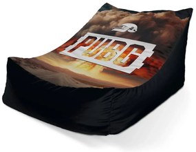 Sablio Sedací vak Lounge PUBG Exploze 2 - 80 x 95 x 50 cm