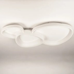 Stropní designové LED svítidlo Organic White 90