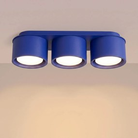 Sollux Lighting Stropní svítidlo MODO 3 ultramarínové GX53