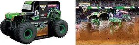 EUROGRAPHICS Puzzle Monster Jam Grave Dgger v plechové krabičce / 550