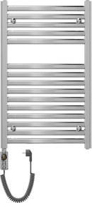 Mexen Helios, elektrické topné těleso 800x500 mm + topná tyč 300 W, chromová, W103-0800-500-2300-01