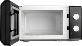 Medion MD11475 černá / Mikrovlnná trouba / 20 l / 700 W / otočné ovlád