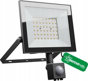 Spectrum zářič Noctis LUX-4 Led 50W studená barva senzor 176x221x53