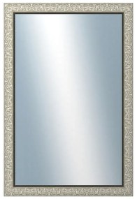 DANTIK - Zarámované zrcadlo - rozměr s rámem cca 80x120 cm z lišty PRAHA stříbrná (2751)