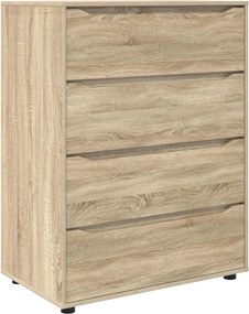 Úložné skříně 80 x 48 x 105 cm Kompozitní dřevo Sonoma dub 3406227