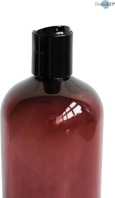 Dávkovač na mýdlo 500 ml hnědý s černým DISC TOP BELA