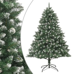 345161 vidaXL Umělý vánoční stromek se stojanem 180 cm PVC