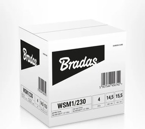 BRADAS Zahradní hadice 1/2", 50 m - SILVER MATT