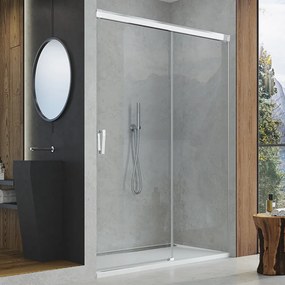 SanSwiss Ronal CADURA 160 cm pravé sprchové dveře sklo Shade CAS2D1605068