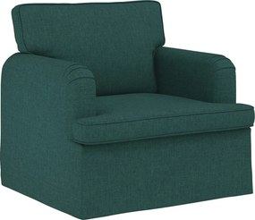Set pohovek 2 ks Tmavě zelená textil 3407519