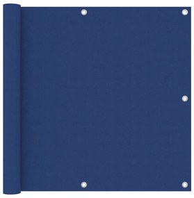 Balkónová zástěna modrá 90 x 500 cm oxfordská látka - Default Title