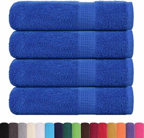 Ručníky do sprchy FROGN 4 ks modré 70 x 140 cm 360 g/m² 136714