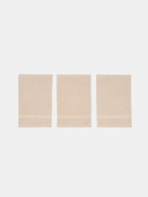 Sinsay - Sada ručníků na ruce 3 pack - béžová