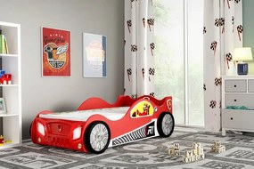 Dětská postel Monza červená 190 x 90 cm