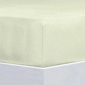 Florella Prostěradlo Solit Jersey Minze, 180-190x200 cm