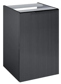 LOTOSAN Urban boční skříňka 40cm, černá matná AQ LN9413