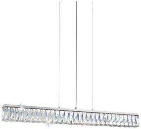 Eglo 95543 - Křišťálový lustr stmívatelný TELLUGIO-S LED/36W/230V