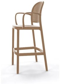 Gaber Barová židle PANAMA B s područkami Barva plastu Gaber tmavě hnědá 39