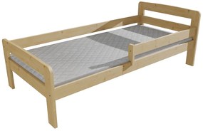 Vomaks Dětská postel se zábranou VMK008C KIDS Rozměr: 80 x 160 cm, Barva: barva bílá
