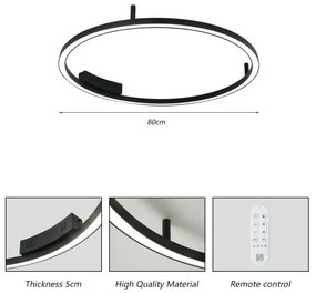 Immax NEO 07246-80 -LED Stmívatelné svítidlo FINO LED/55W/230V 80cm Tuya + DO