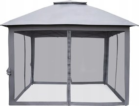 Pavilon Stan Campingový Moskytiéra altán 3 m x 3 m Zahradní skládací Abiko