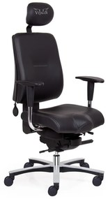 Zdravotní židle Vitalis Balance XL, černá