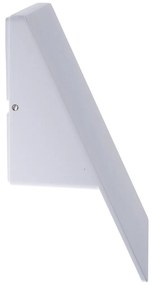 Exteriérové ​​nástěnné LED svítidlo Plain, 1x LED 10w, bílé