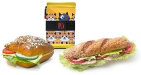Iris Dětský termoobal na sandwich Zipper Roll - žlutý