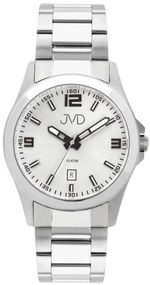 Odolné vodotěsné náramkové pánské hodinky JVD steel J1041.30 - 10ATM