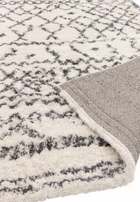 Šedý  koberec Bardie Grey Cream Rozměry: 80x240 cm