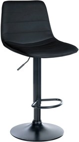 Bhm germany Barová židle Lex, syntetická kůže, černá podnož / černá