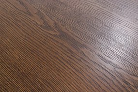 Designový jídelní stůl Wadeline 140 cm tmavý dub