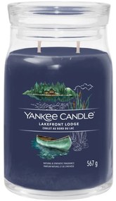 Velká vonná svíčka Yankee Candle Lakefront Lodge Signature
